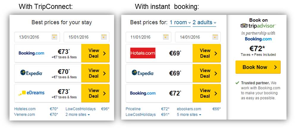 What is TripAdvisor instant booking and how does it work?